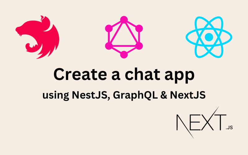 NestJS, Fastify, Apollo GraphQL & NextJS를 사용해 채팅 앱 구축(서버편)