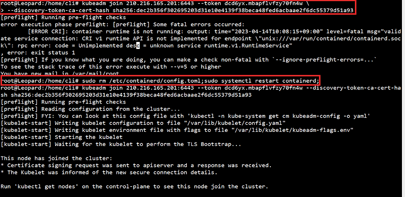 Kuber_error#4_Terror execution phase preflight: [preflight] Some fatal errors occurred :: soowim