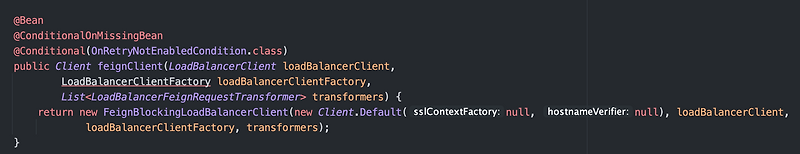Feign Client Connection Pool