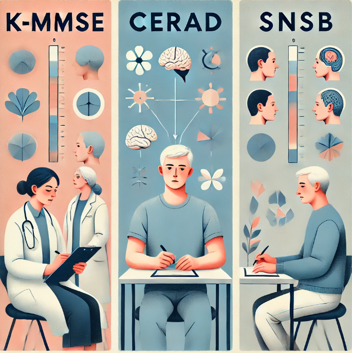 치매 진단을 위한 신경심리검사 (K-MMSE, CERAD, SNSB)