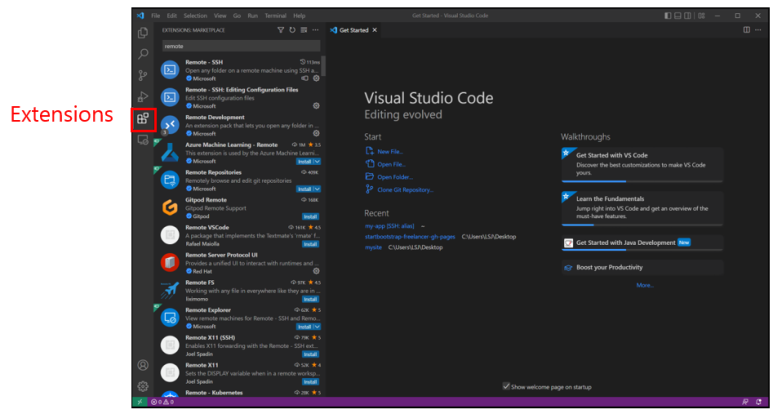 1-3. 웹 개발 React & 우분투(Ubuntu22.04) SSH Remote연결