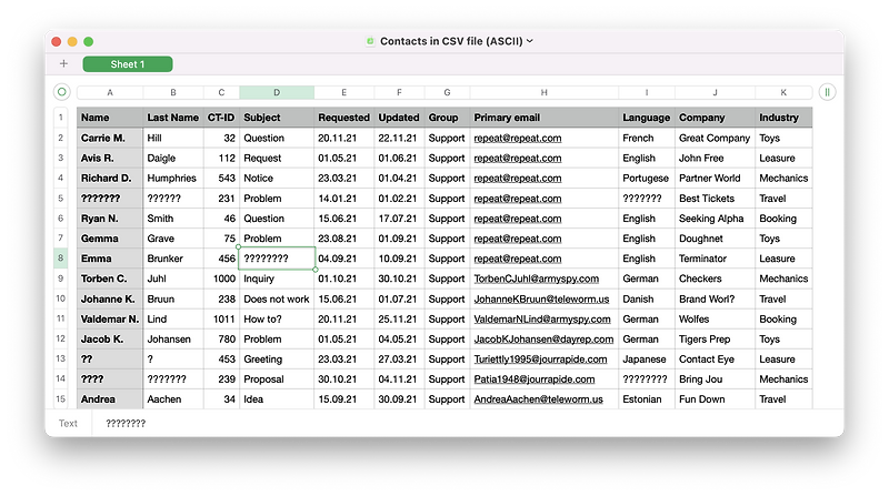 엑셀(Excel)에서 CSV 파일 한글 깨짐 해결 방법