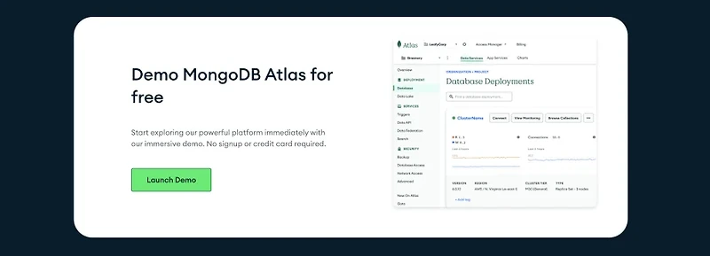 MongoDB Atlas 소개 및 MongoDB Atlas 사용법