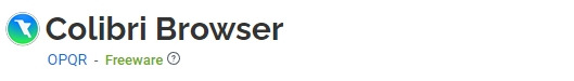 Colibri Browser 무료 다운로드