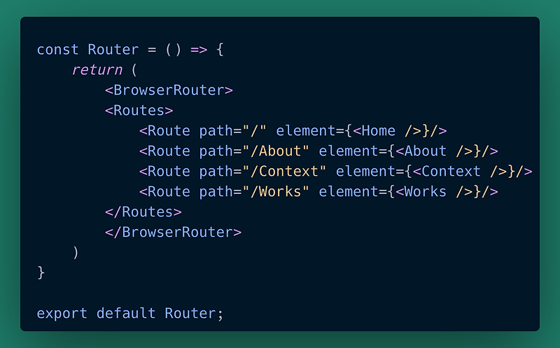 [TIL] React-Router