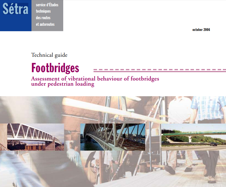 Technical guide Footbridges Assessment of vibrational behaviour of ...