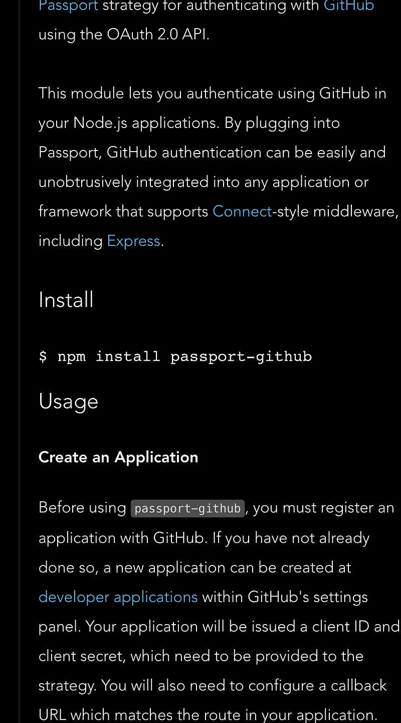 Express Github Log In