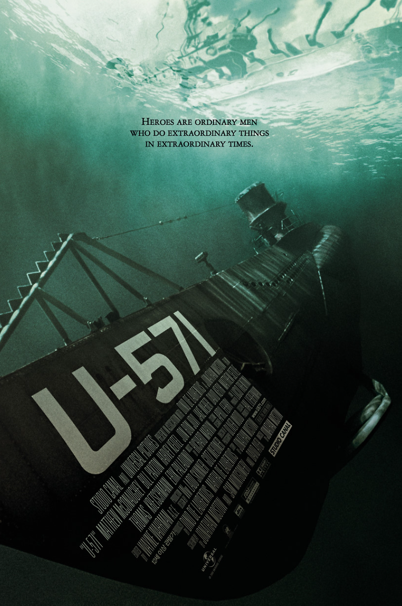 U-571 영화 역사의 진실, 잠수함 전투, 심리적 긴장