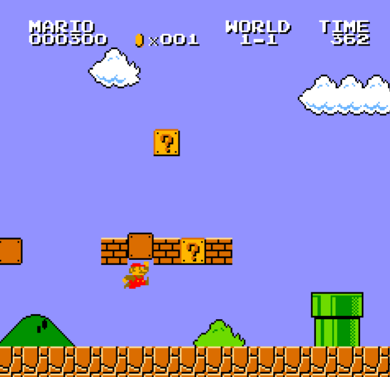 슈퍼 마리오 브라더스 (Super Mario Bros) 고전 게임