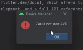 Androud Studio "Could not start AVD" 오류 :: Lololol