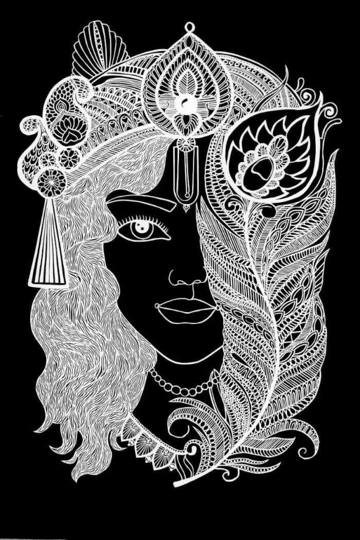 Paper-Cutting artist Ayush Soni의 작품 15