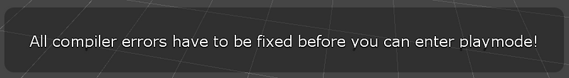 Unityerrorall Compiler Errors Have To Be Fixed Before You Can Enter Play Mode 99코딩