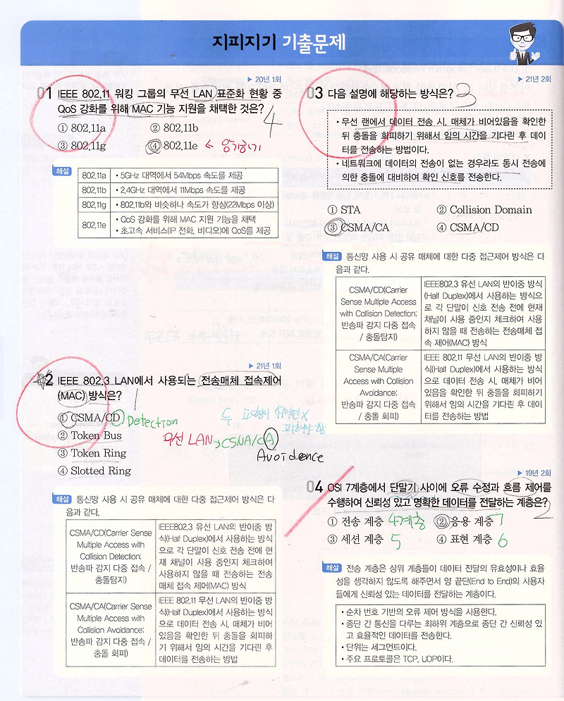 프로그래밍 언어 활용 3장 응용 Sw 기초 기술 활용 6 네트워크 기초 활용 기출문제 풀기