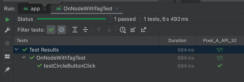 Android Ui Test Onnodewithtag로 Testtag 사용해 Ui 노드 찾기 — 조세영의 Kotlin World 