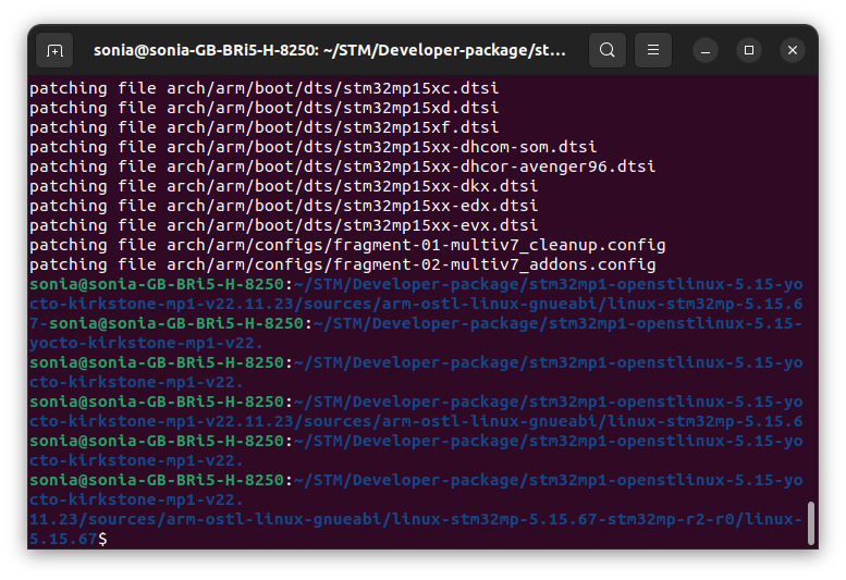 STM32MP1 개발(8) - Cortex-A Linux Kernel 수정