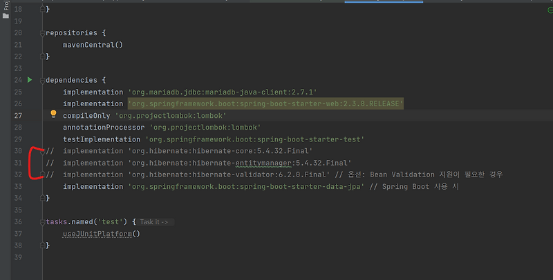 Spring Boot Jpa 실행 오류 Error Creating Bean With Name Entitymanagerfactory Defined In Class