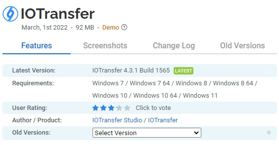 IOTransfer 무료 다운로드