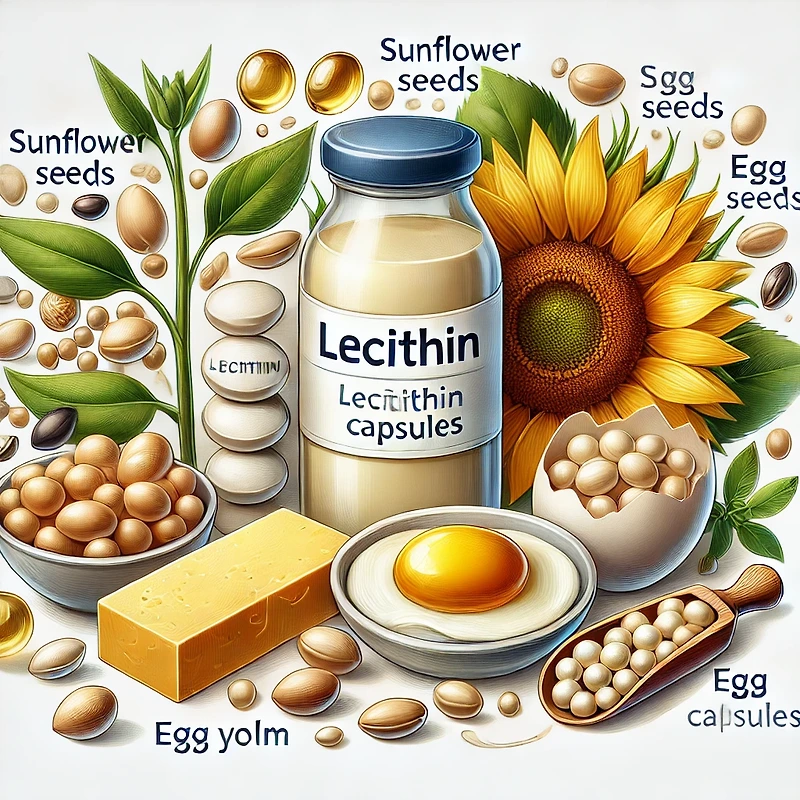 레시틴(Lecithin)이란? 효능과 부작용, 섭취 방법 총정리