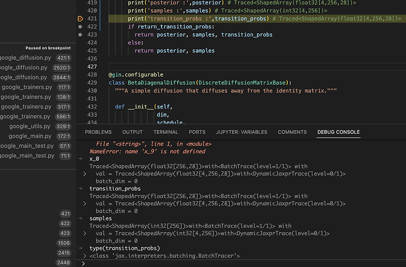 [jax 오류] jax에서 debugging하는 방법 (how to print BatchTracer class in jax)