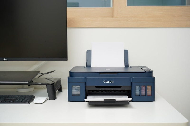 무한잉크 복합기 와이파이 가정용 프린터기 캐논 G3910N 추천