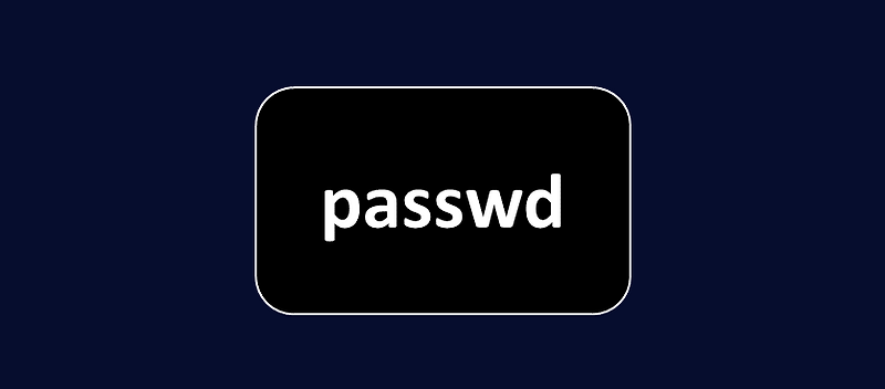 passwd: command not found