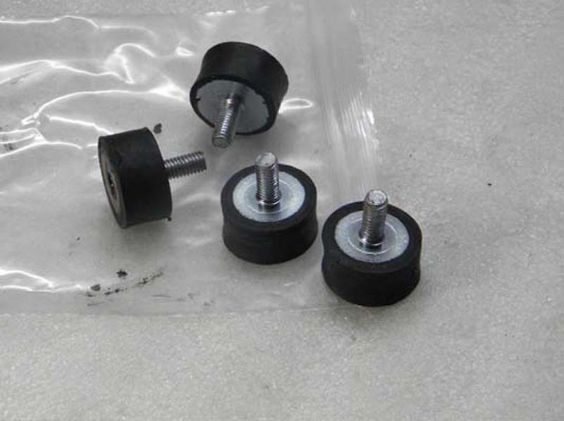 KOBE FITNESS SPEED600 부품 코베 런닝머신부품 발판수평 받침 고무발24X13mm, 나사M5x16mm KOBE ...