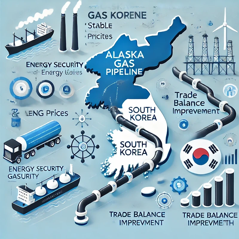 알래스카 가스관 한국에 득과 실