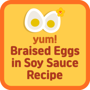 So yum! Braised Eggs in Soy Sauce Recipe