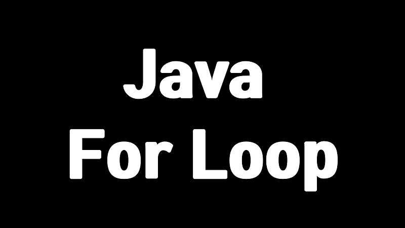 Java의 For Loop와 For-Each Loop: 사용 가이드