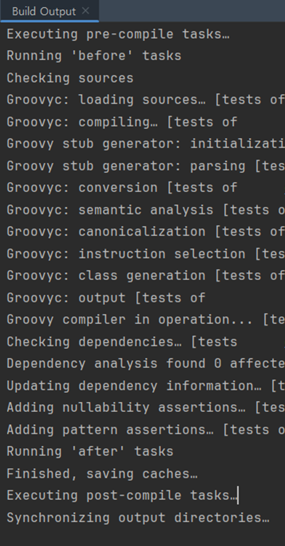 삽질. groovy, spock 통합테스트 적용