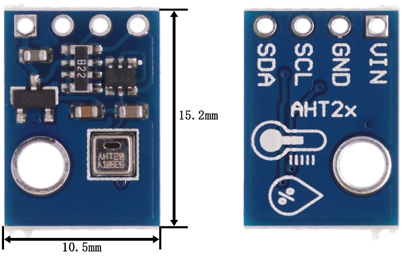 Esp32 온도 습도 센서 Aht20 예제 I2c 통신 Postpop 