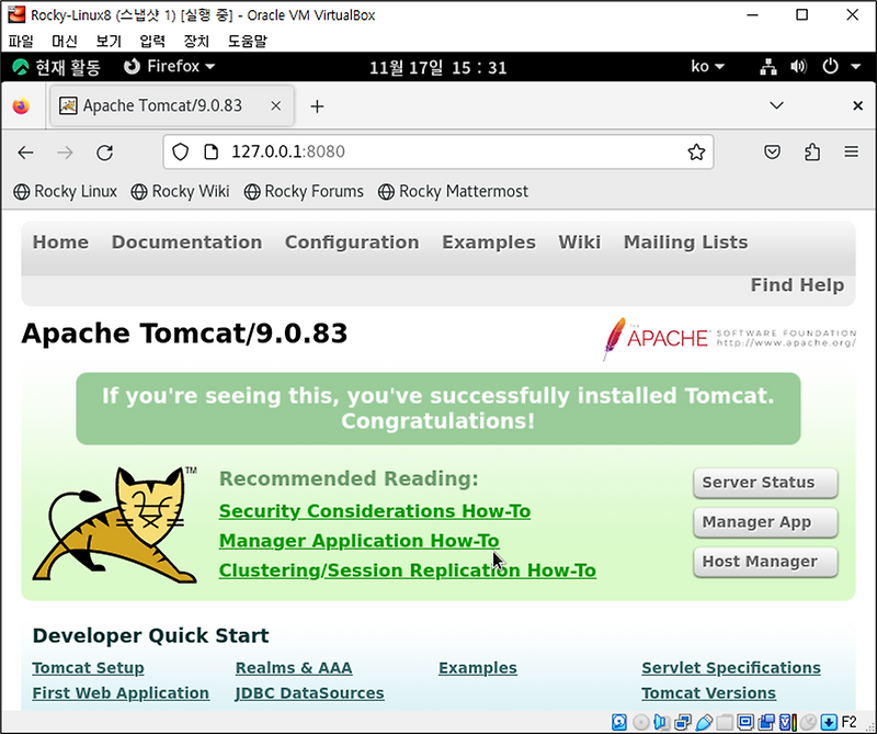 [Linux] Rocky Linux에 Tomcat 9 설치하기 :: ICanDoIT😎