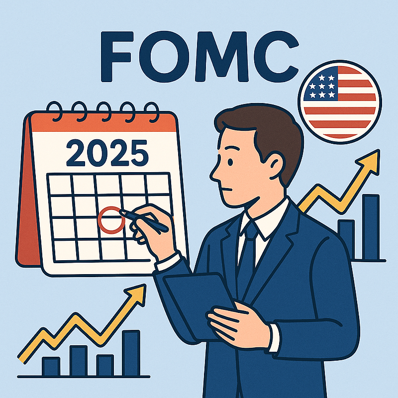 2025년 미국 FOMC 일정 공개! 증시에 어떤 영향을 줄까?
