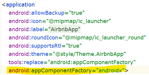 [Android] Manifest Error(Merging Errors)
