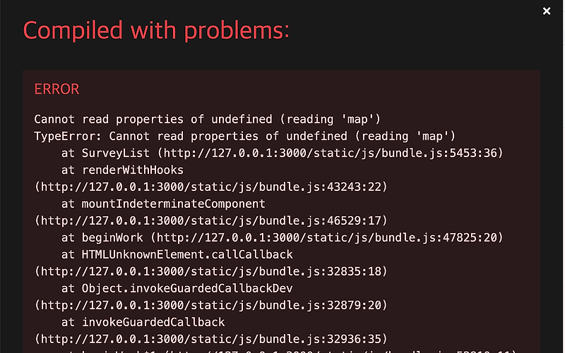 React Rest Api Axios로 받아온 Array 객체를 Map함수 호출이 불가능할때