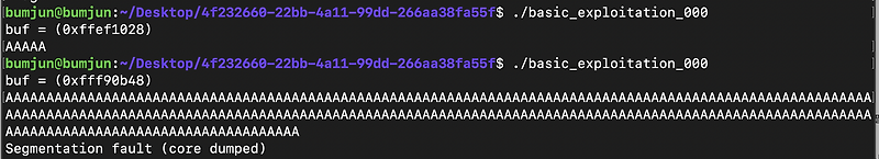 [dreamhack] level 2 basic_exploitation_000