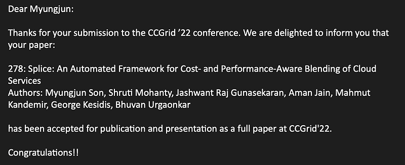 CCGRID'22 Accepted