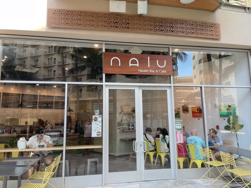 하와이 유기농 A등급 아사이 볼 맛집 나루 (Nalu Health Bar & Cafe)