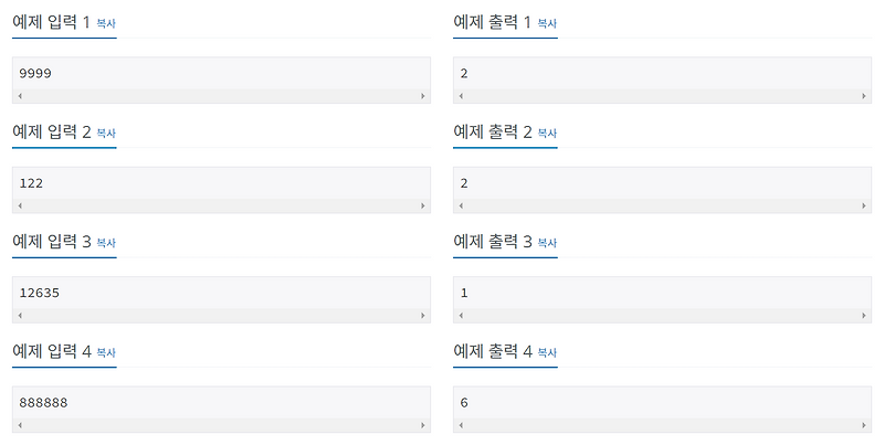 [BOJ] 1475번: 방 번호