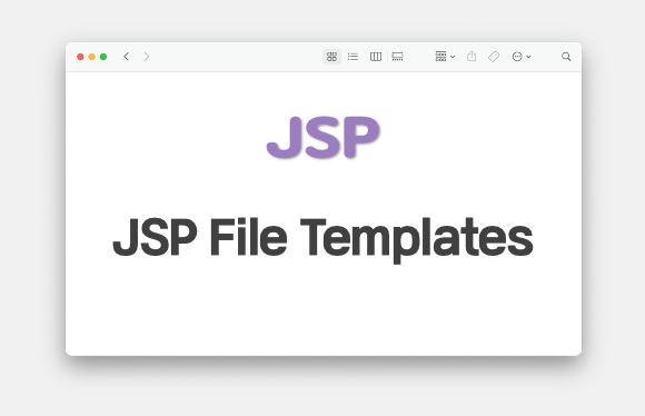[JSP] Eclipse JSP File 템플릿 변경하기
