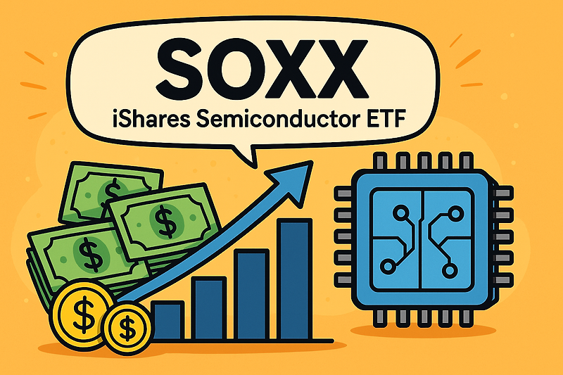 [티커:SOXX] SOXX (iShares Semiconductor ETF) : 반도체 산업에 대한 투자 전략