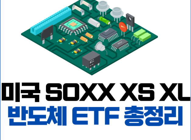 SOXX SOXS SOXL ETF란? 반도체ETF의 종류