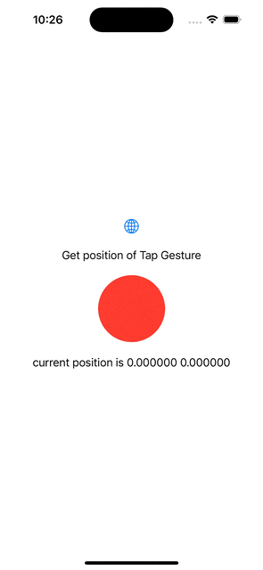 SwiftUI에서 TapGesture를 통해 현재 Position 구하기 :: iOYES