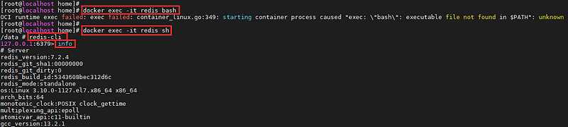 docker install redis