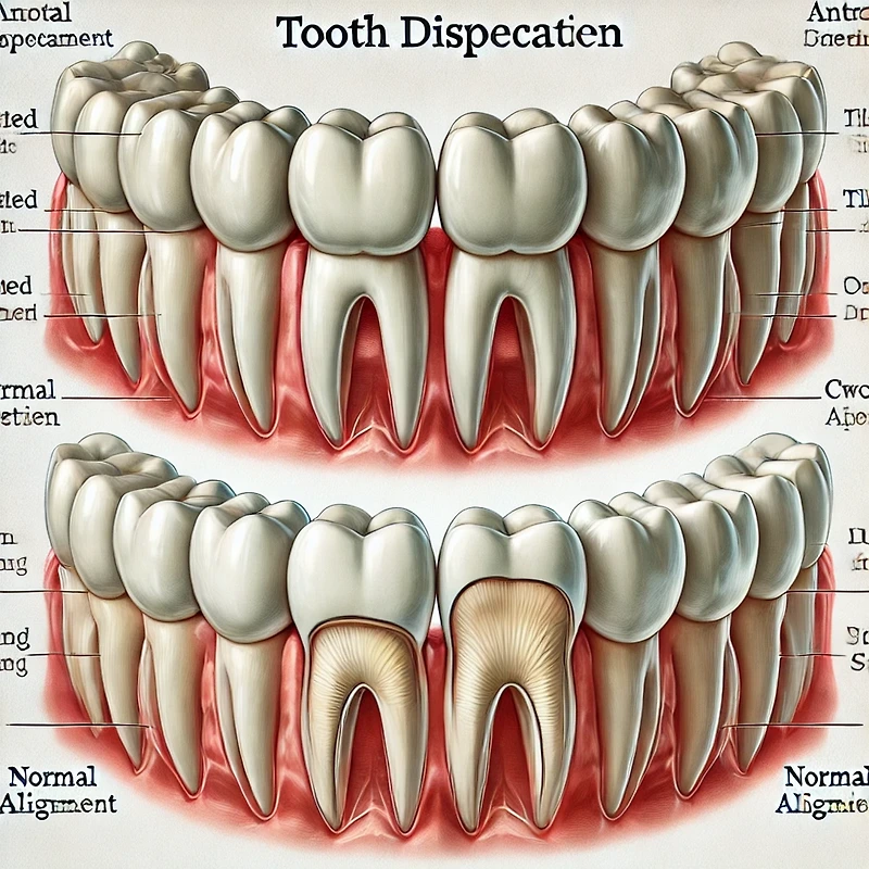치아 변위(Tooth Displacement) 원인과 증상, 치료법