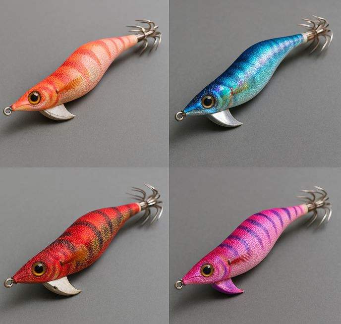 두족류 종류별 에기 활용법 : 오징어, 갑오징어, 주꾸미&문어