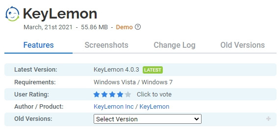 KeyLemon 무료 다운로드