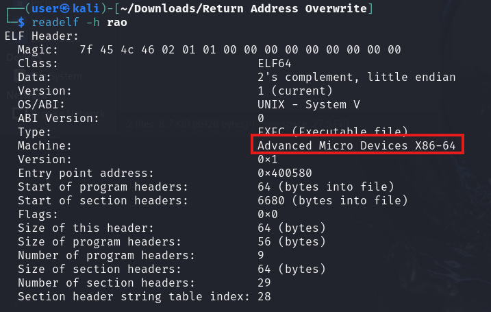 [Level1]Return Address Overwrite — KRhound