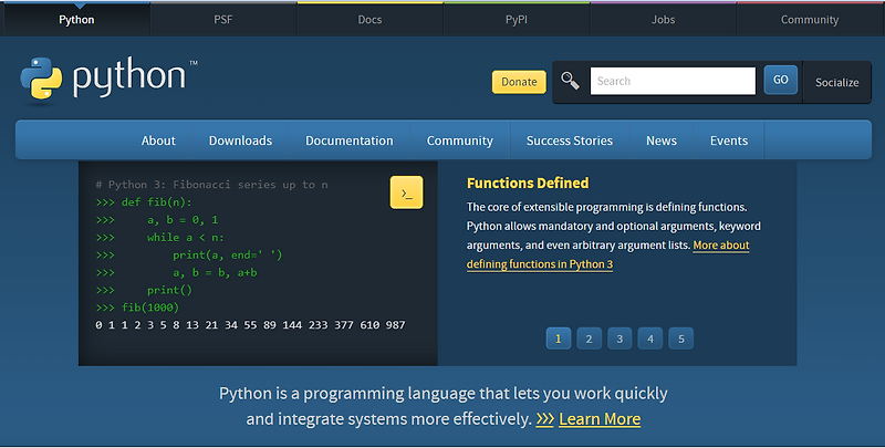 Python 프로그래밍 