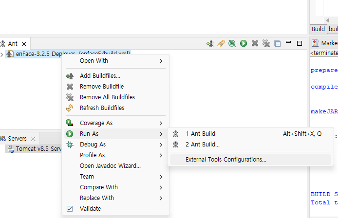 [Ant] Eclipse에서 Ant build시 JNI error